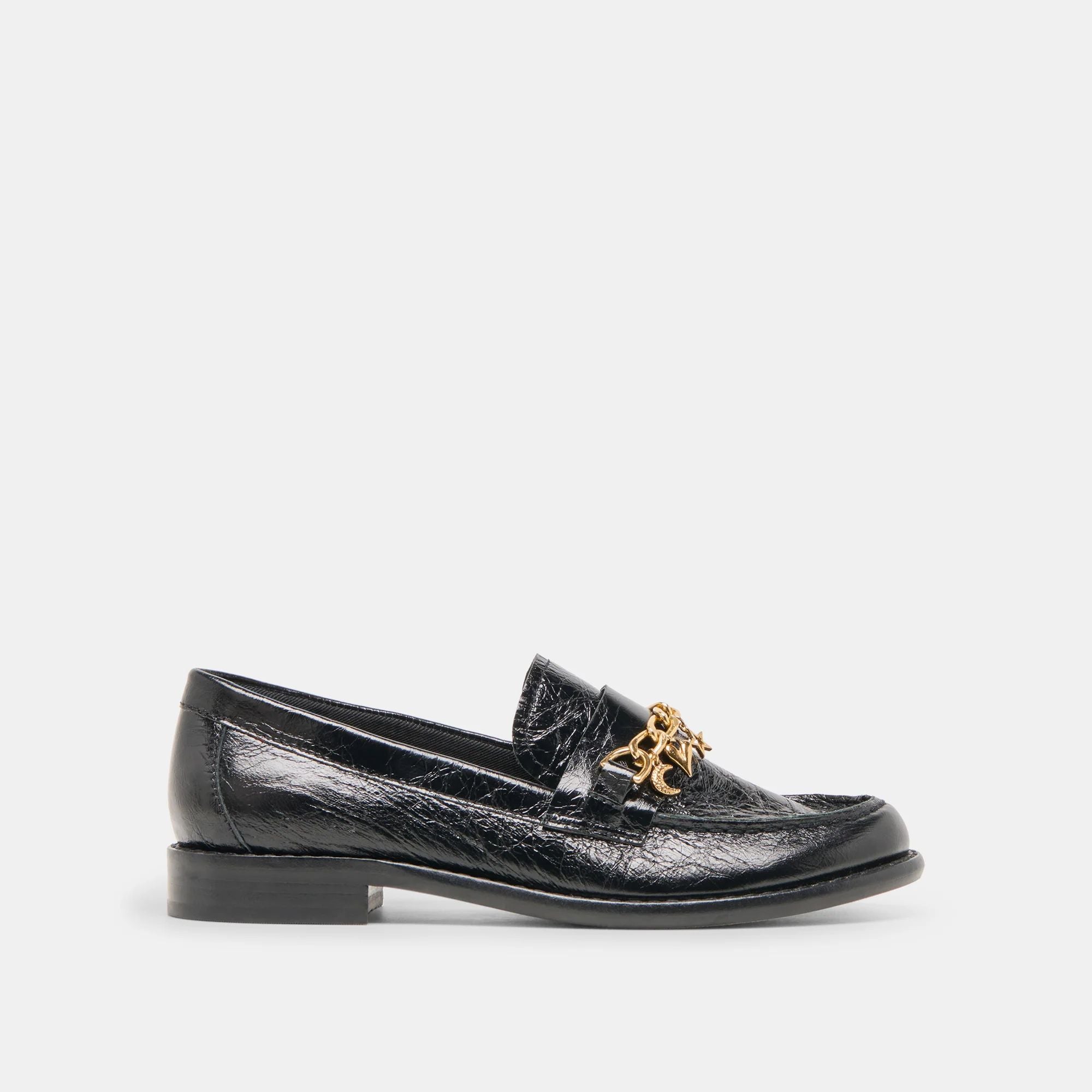 Waylen Loafers Midnight Crinkle Patent – Reed's