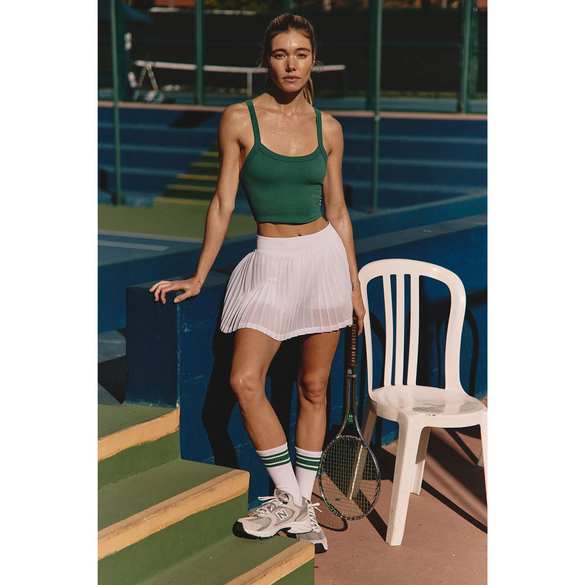 Rally Ruffle Mini Skirt – Reed's